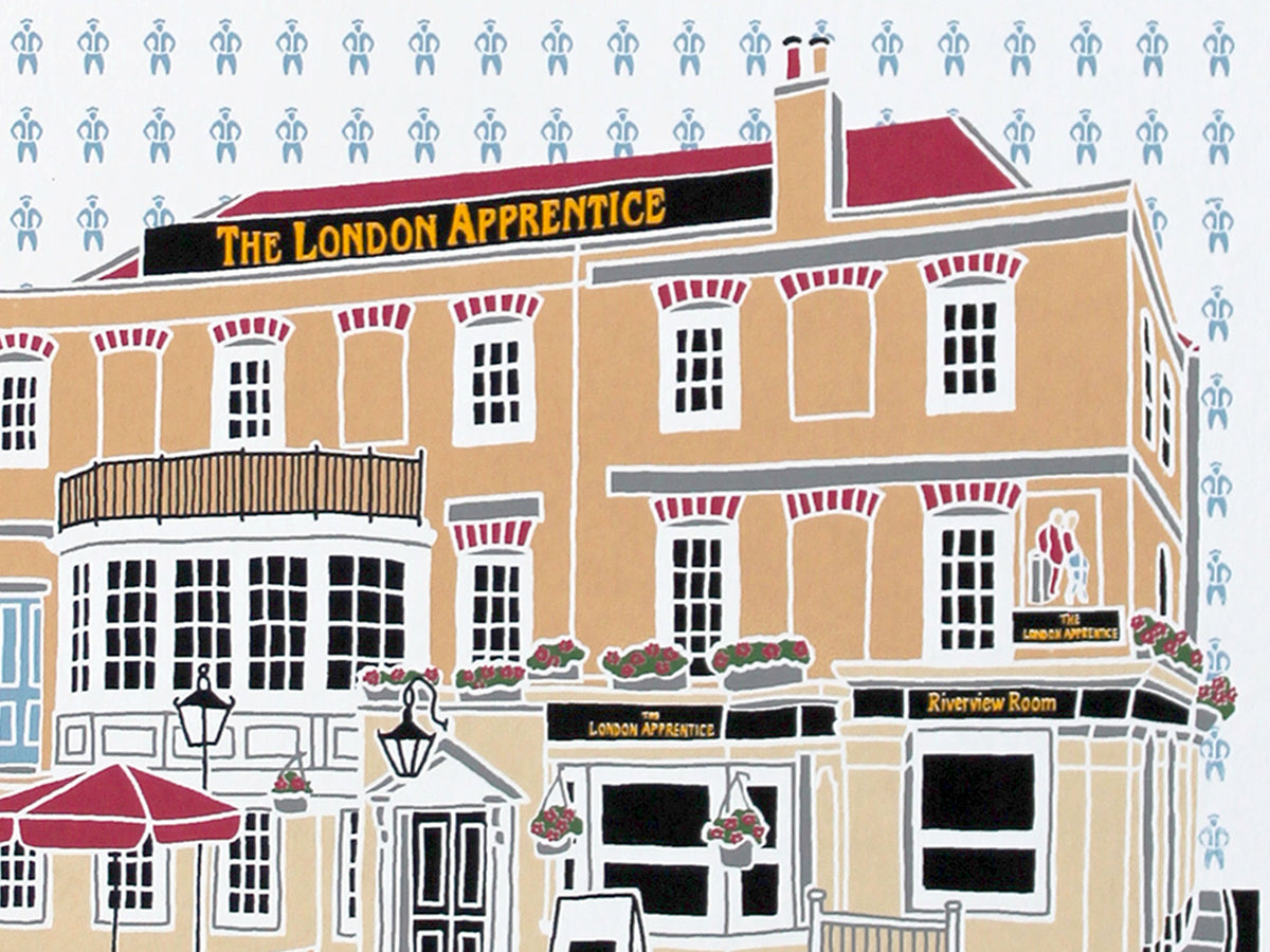The London Apprentice pub, Isleworth print – Liz Whiteman Smith Screen ...